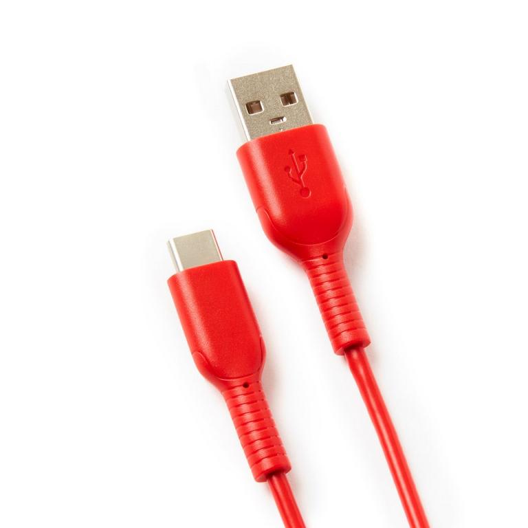 GameStop Atrix USB-A to USB-C PVC round 3ft Red | Shop Your Way: Online ... GameStop Atrix USB-A to USB-C PVC round 3ft Red | Shop Your Way: Online ...