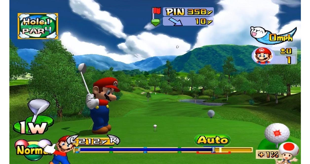 Nintendo Mario Gamecube Golf Mario Golf Toadstool Tour Nintendo