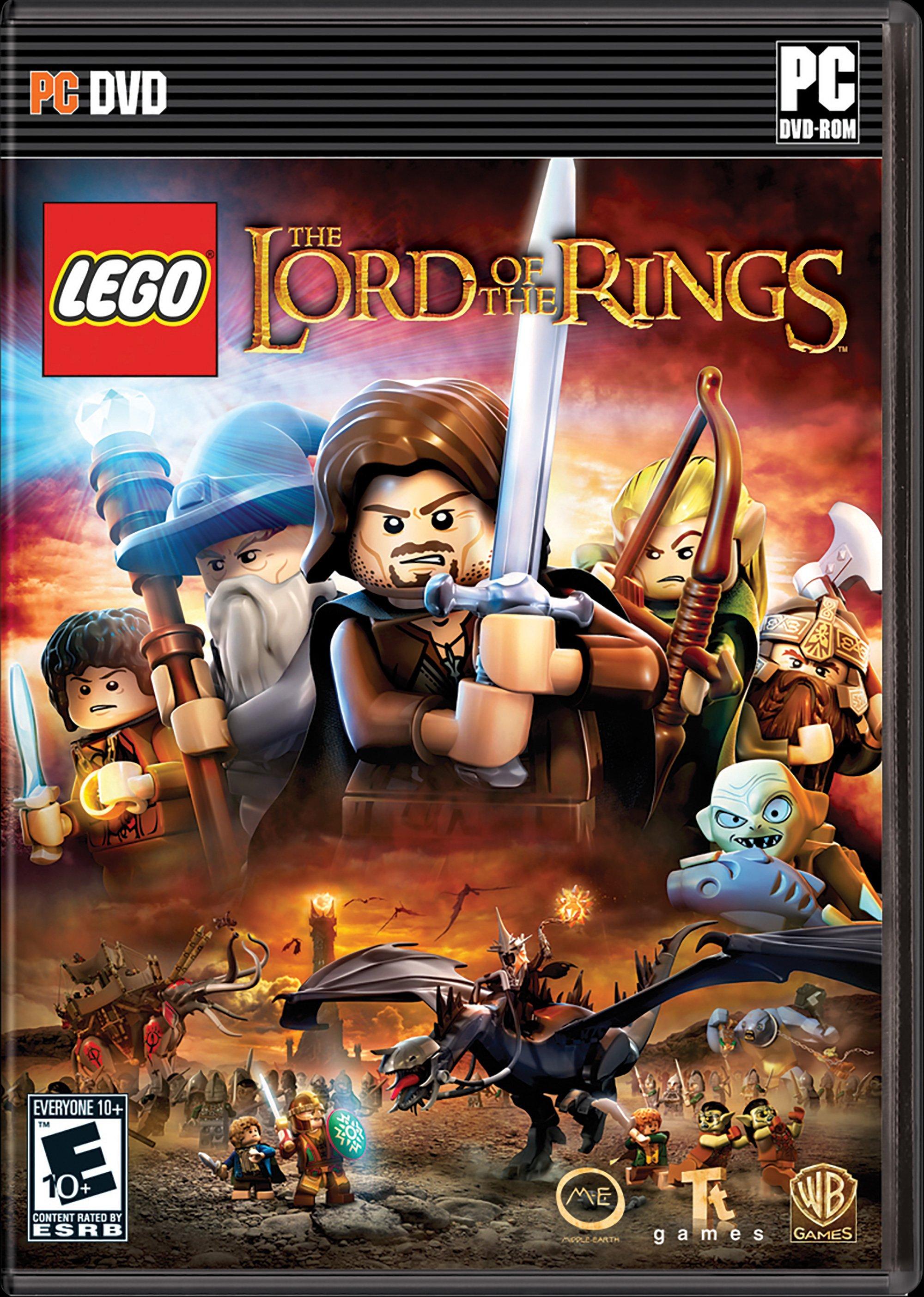 LEGO LORD OF THE RINGS Character Images and Gollum Poster - Schulfotograf