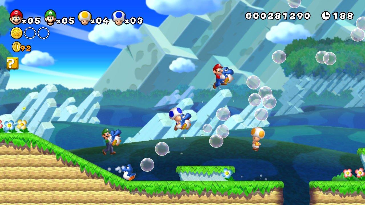New Super Mario Bros U with Super Luigi U - Nintendo Wii U