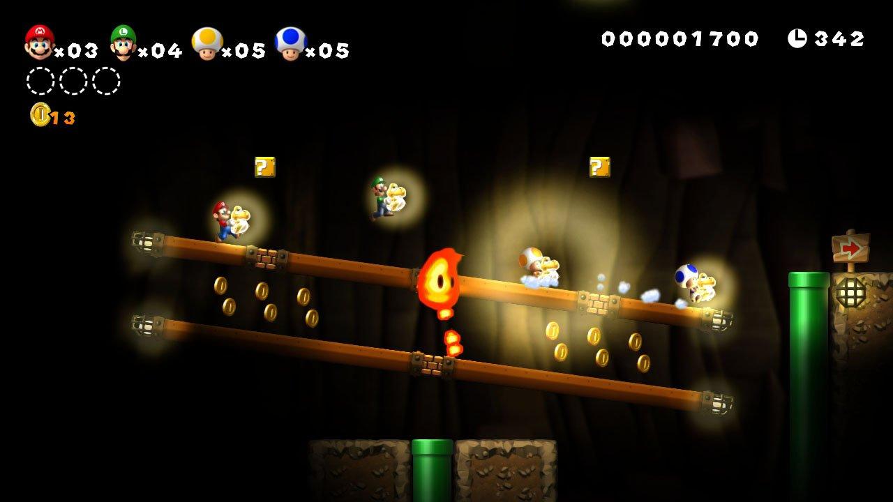 New Super Mario Bros U with Super Luigi U - Nintendo Wii U