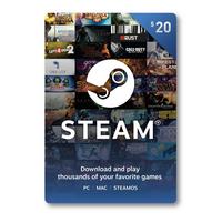 $20 Valve Steam Wallet Card