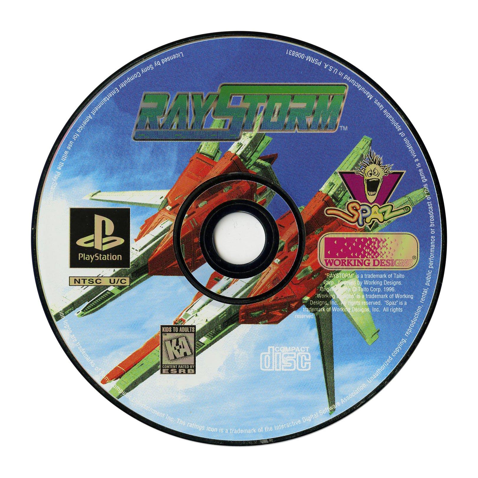 Raystorm Playstation - fasrfx