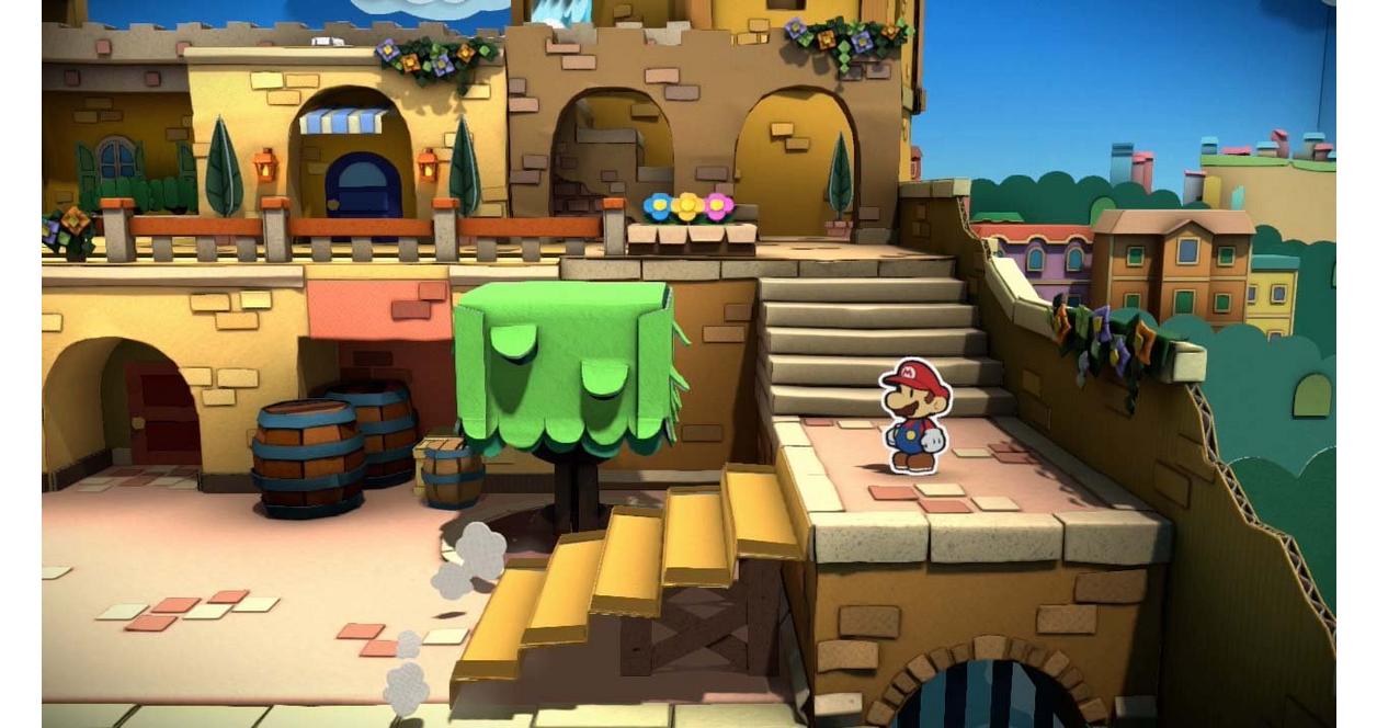 paper mario color splash coloring pages