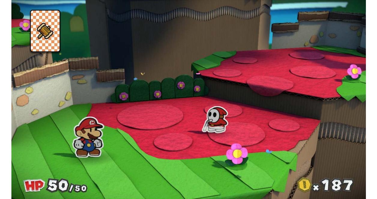 paper mario color splash coloring pages