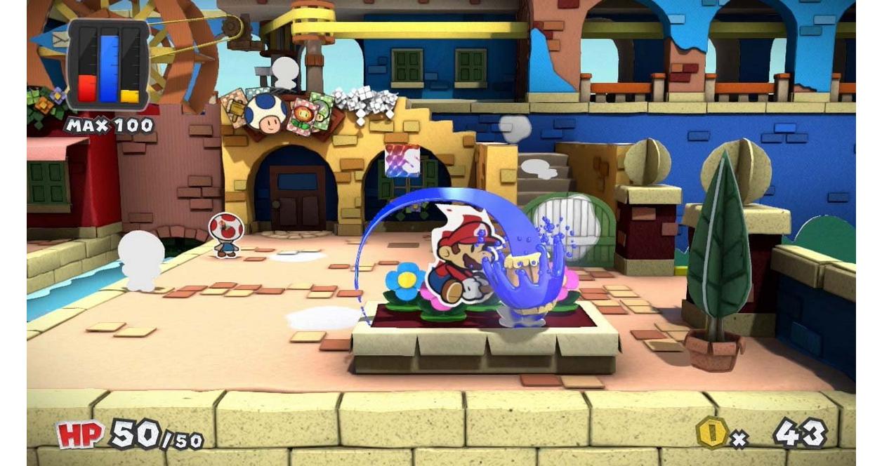 paper mario coloring book