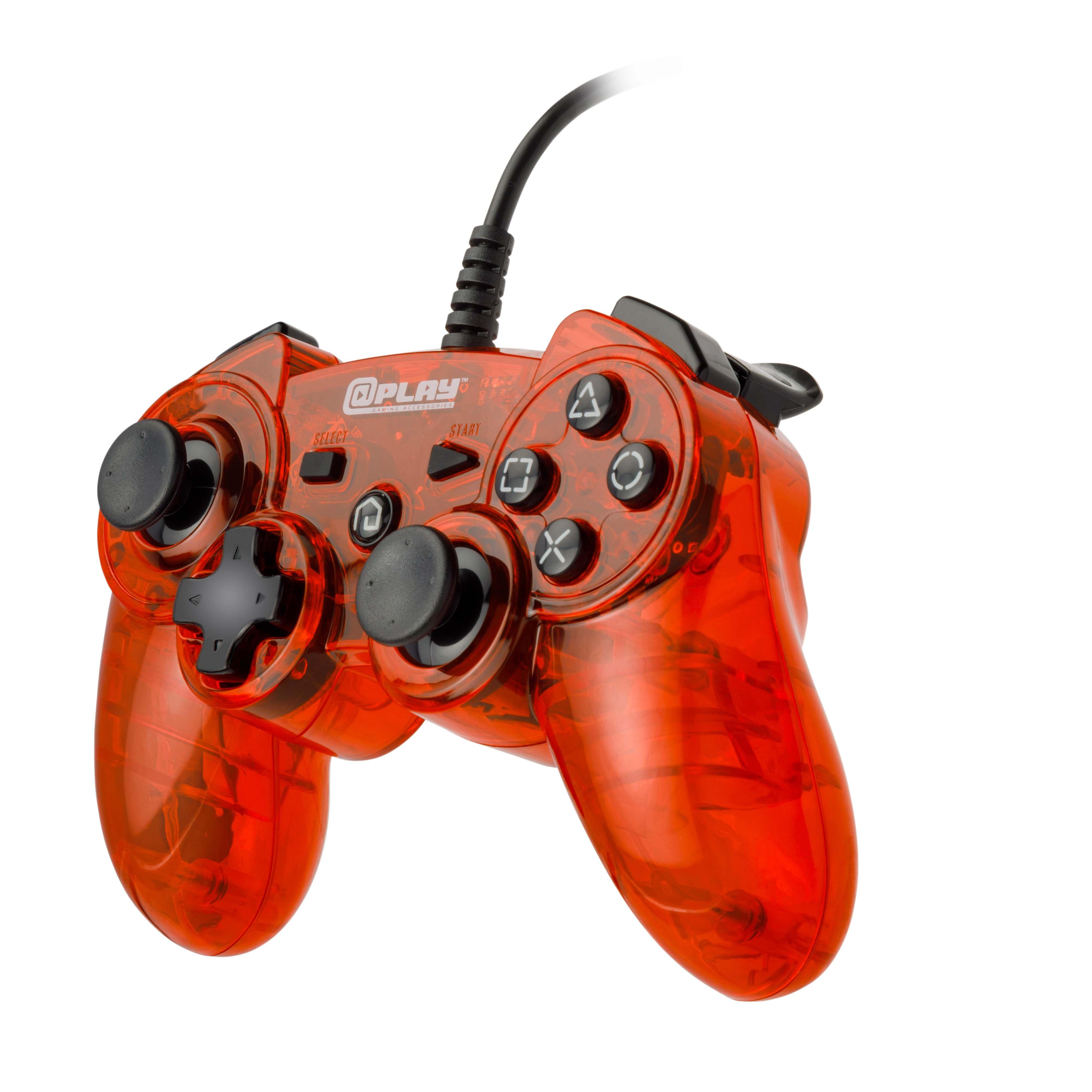 PlayStation 3 Red Wired Controller | PlayStation 3 | GameStop