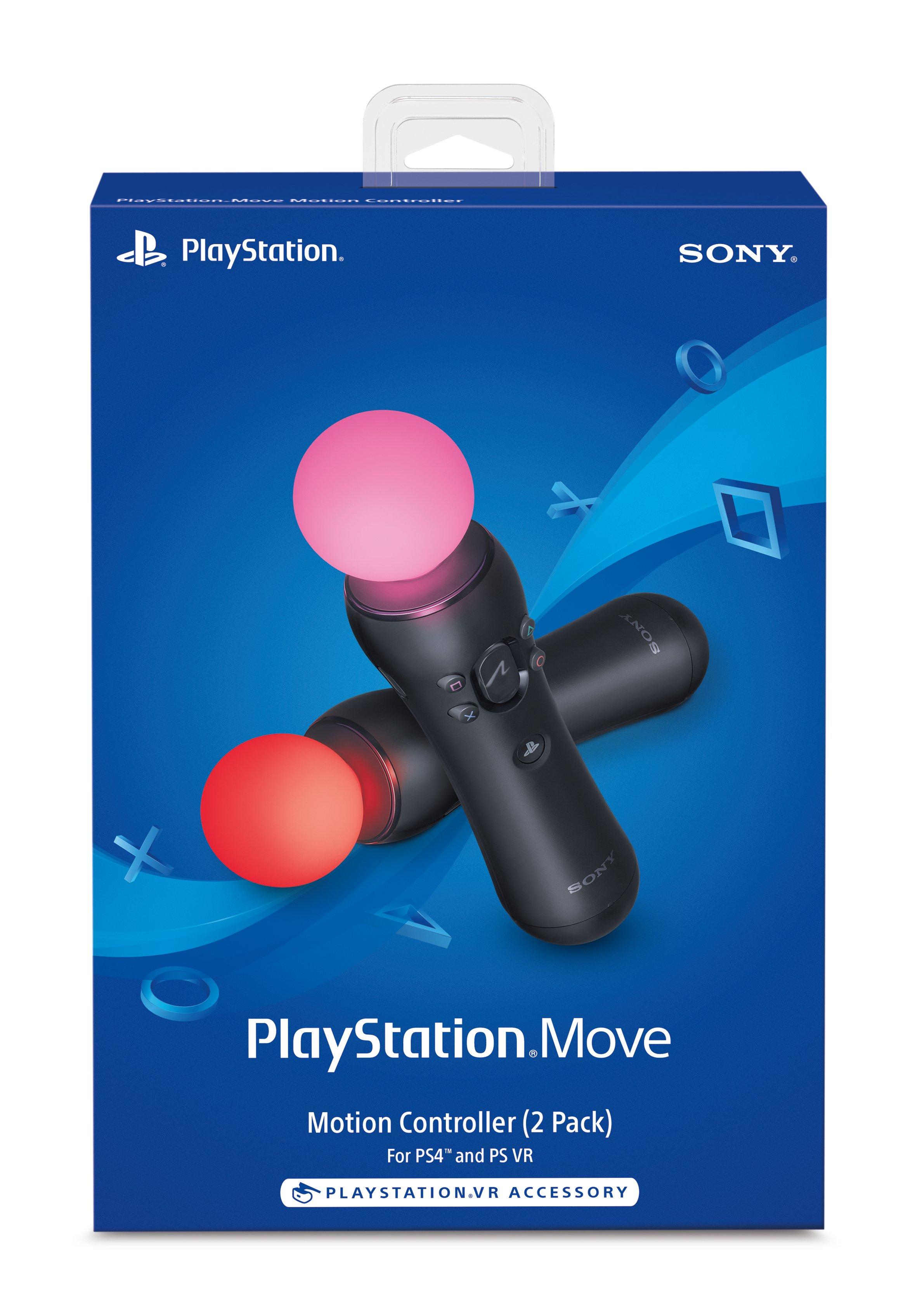 Sony PlayStation Move Motion Controllers 2 Pack Sony PlayStation Move Motion Controllers 2 Pack