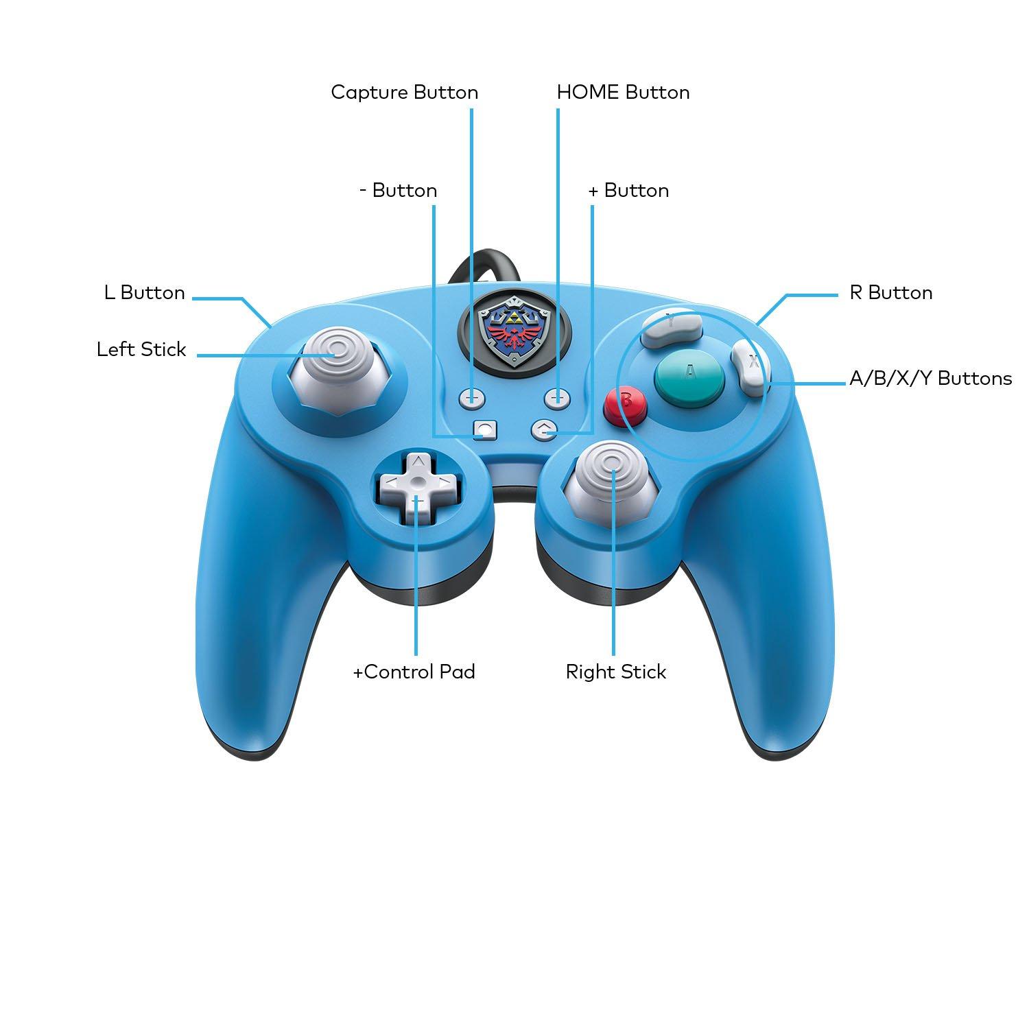 PDP Fight Pad Pro Wired Controller for Nintendo Switch Super Smash Bros ...