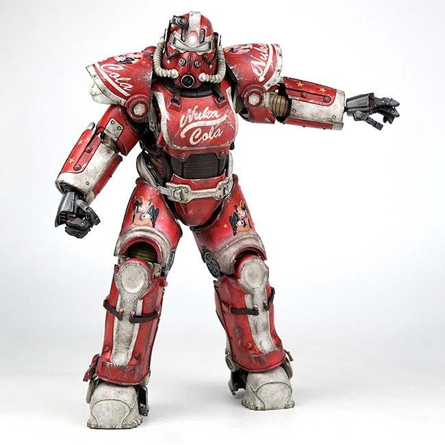 Fallout 4 T 51 Power Armor Nuka Cola Armor Figure Gamestop