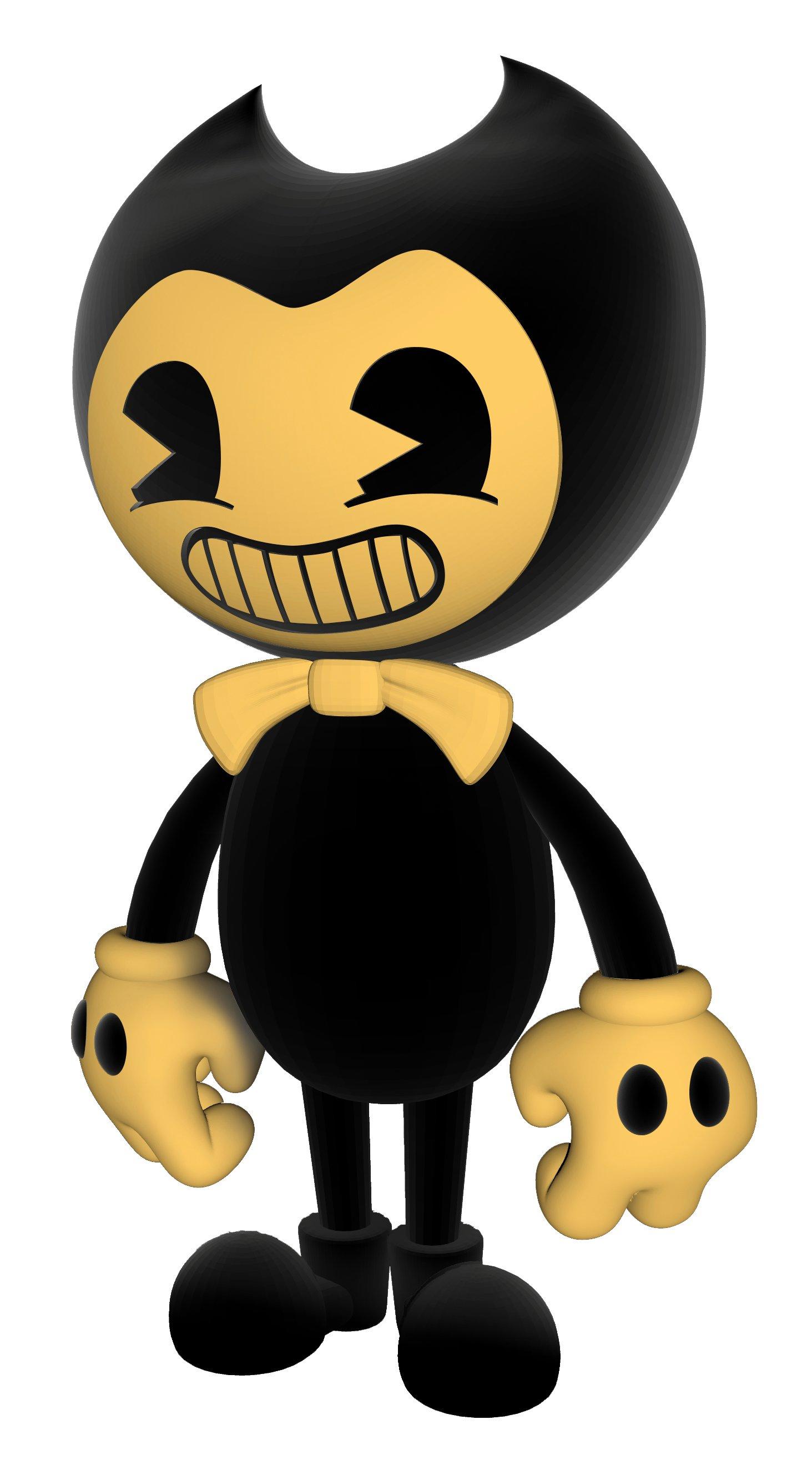 Bendy and the Ink Machine Yellow Bendy Action Figure | GameStop