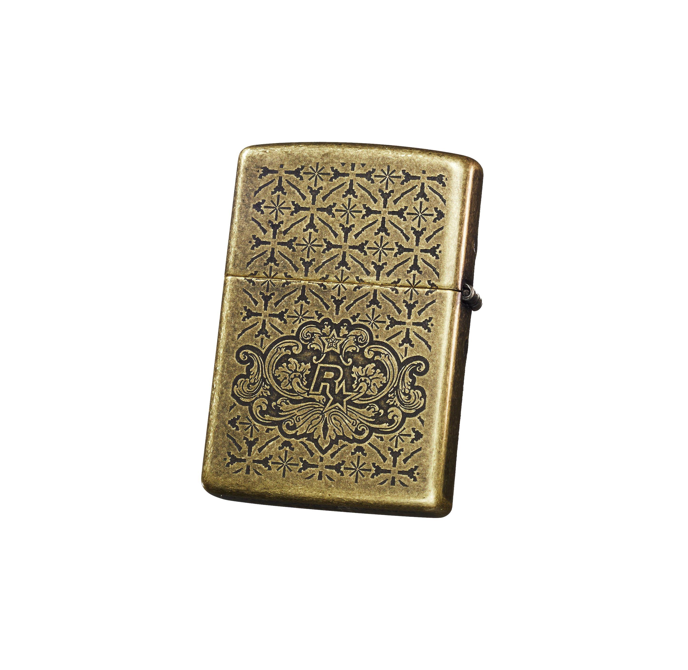 Red Dead Redemption 2 Brass Zippo Lighter - Only at GameStop | GameStop