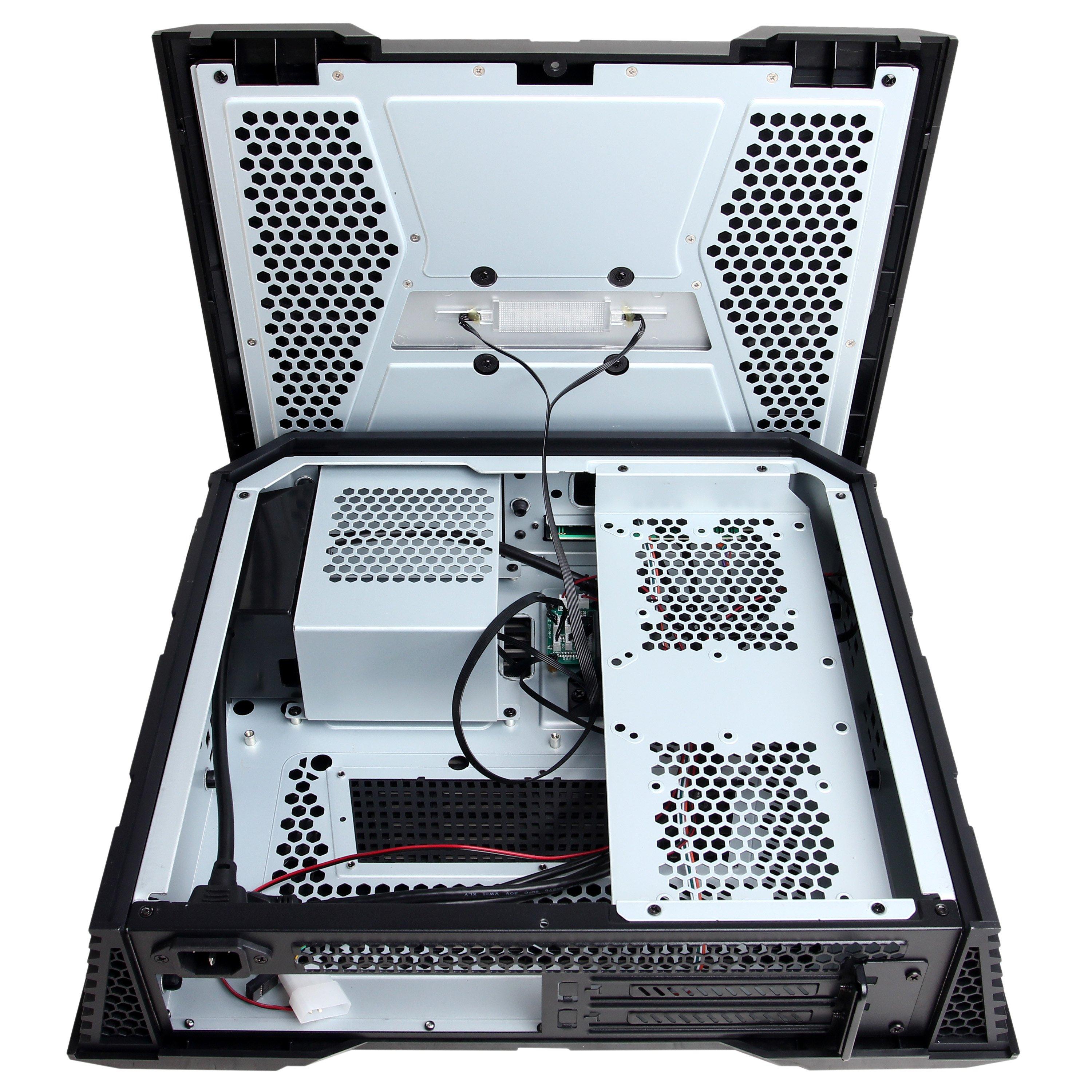 Cyberpowerpc Syber C Sccb100 Black Mini Itx Gaming Case Cyberpowerpc