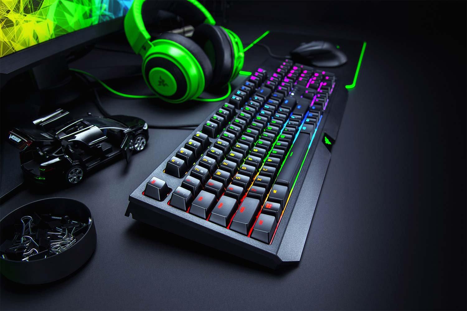 Trade In Razer BlackWidow RGB Green Switches Wired Mechanical Gaming ...