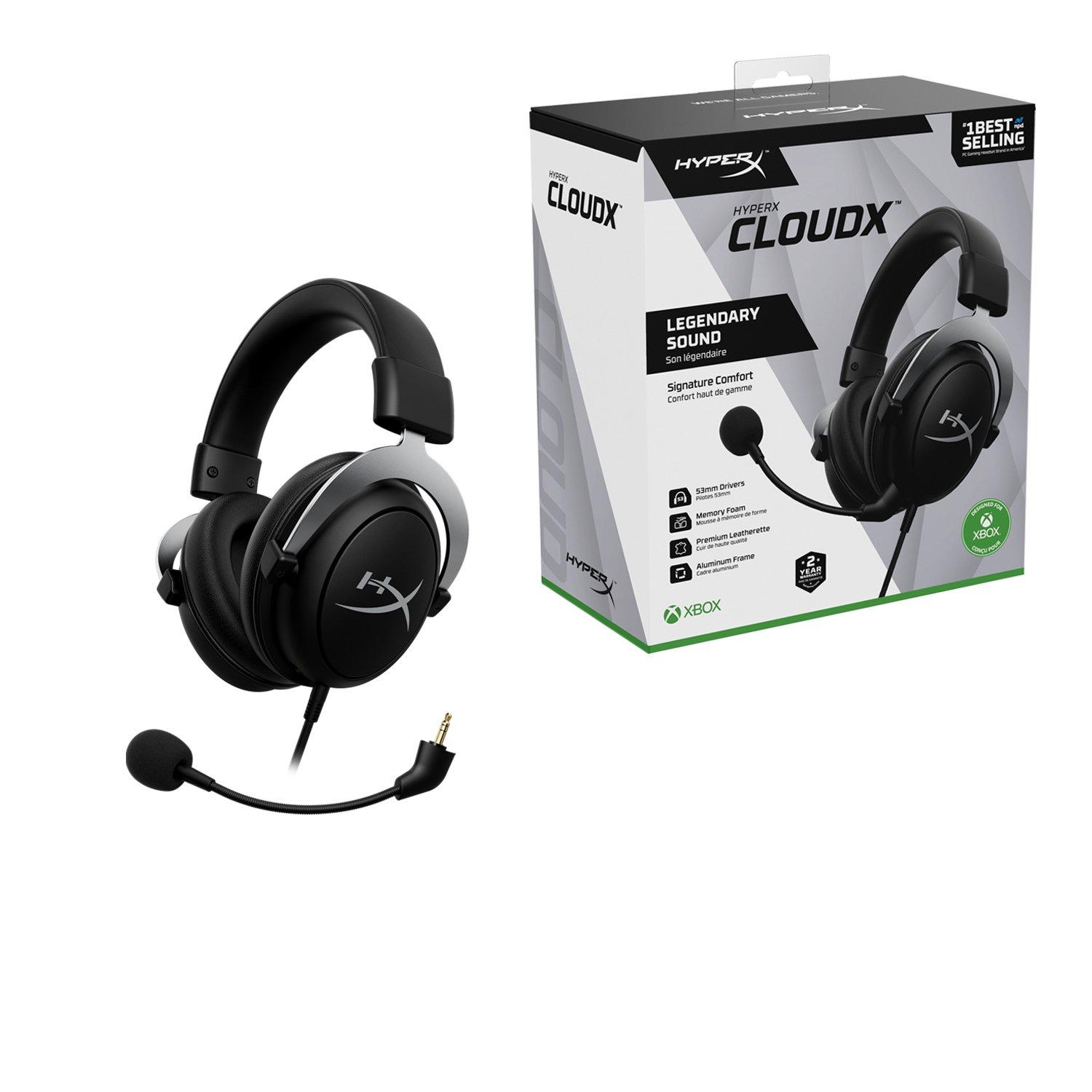 HyperX CloudX Wired Gaming Headset for Xbox One and Xbox Series X