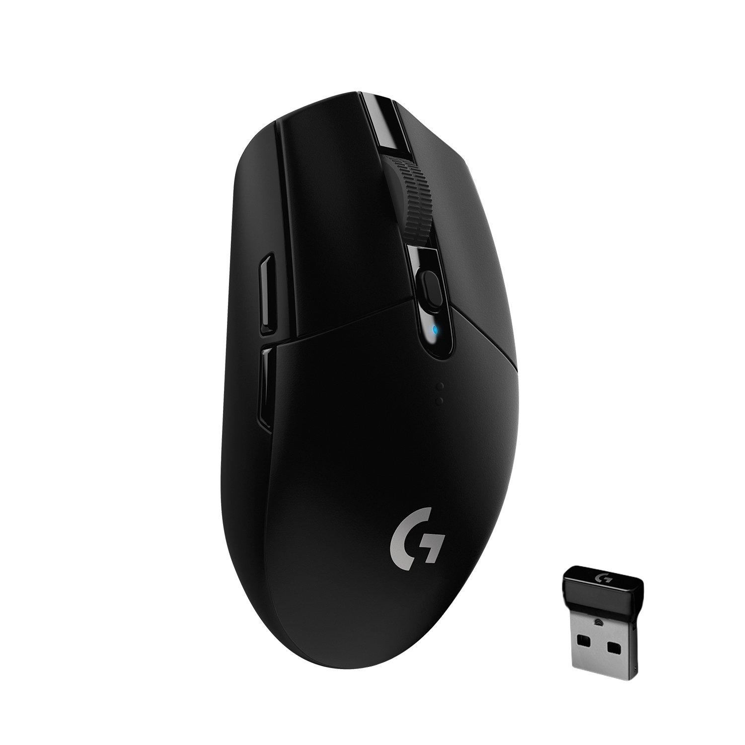 Logitech G305 Lightspeed Wireless Gaming Mouse Black | GameStop