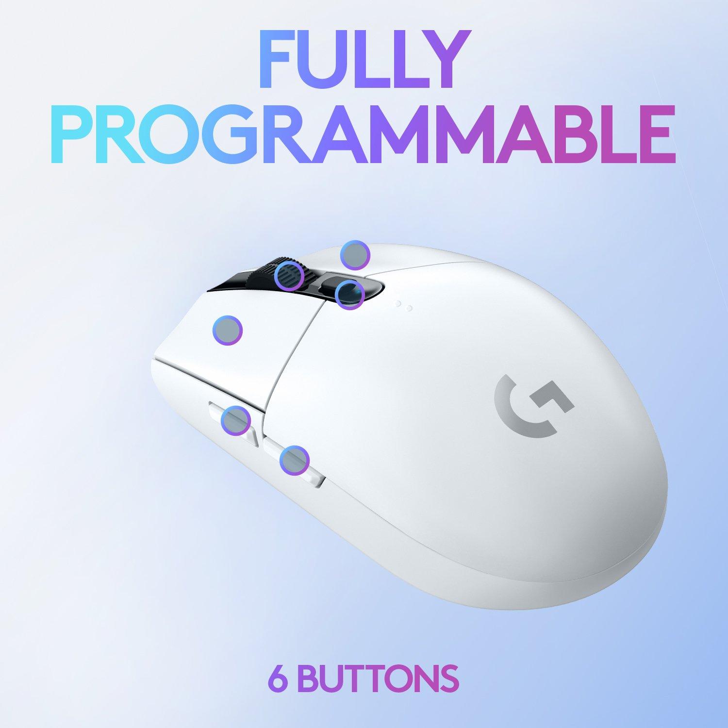 Trade In Logitech G305 Lightspeed Wireless Gaming Mouse White | GameStop