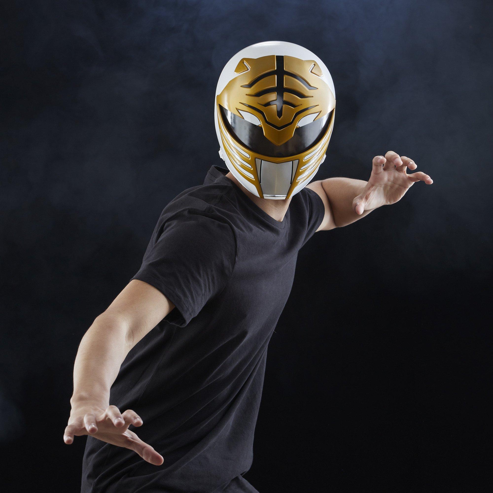 Hasbro Power Rangers Mighty Morphin Lightning Collection White Ranger Helmet