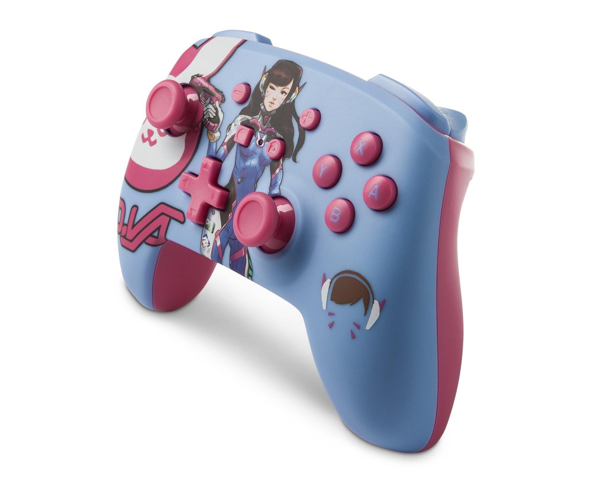 Overwatch D.Va Enhanced Wireless Controller for Nintendo Switch ...