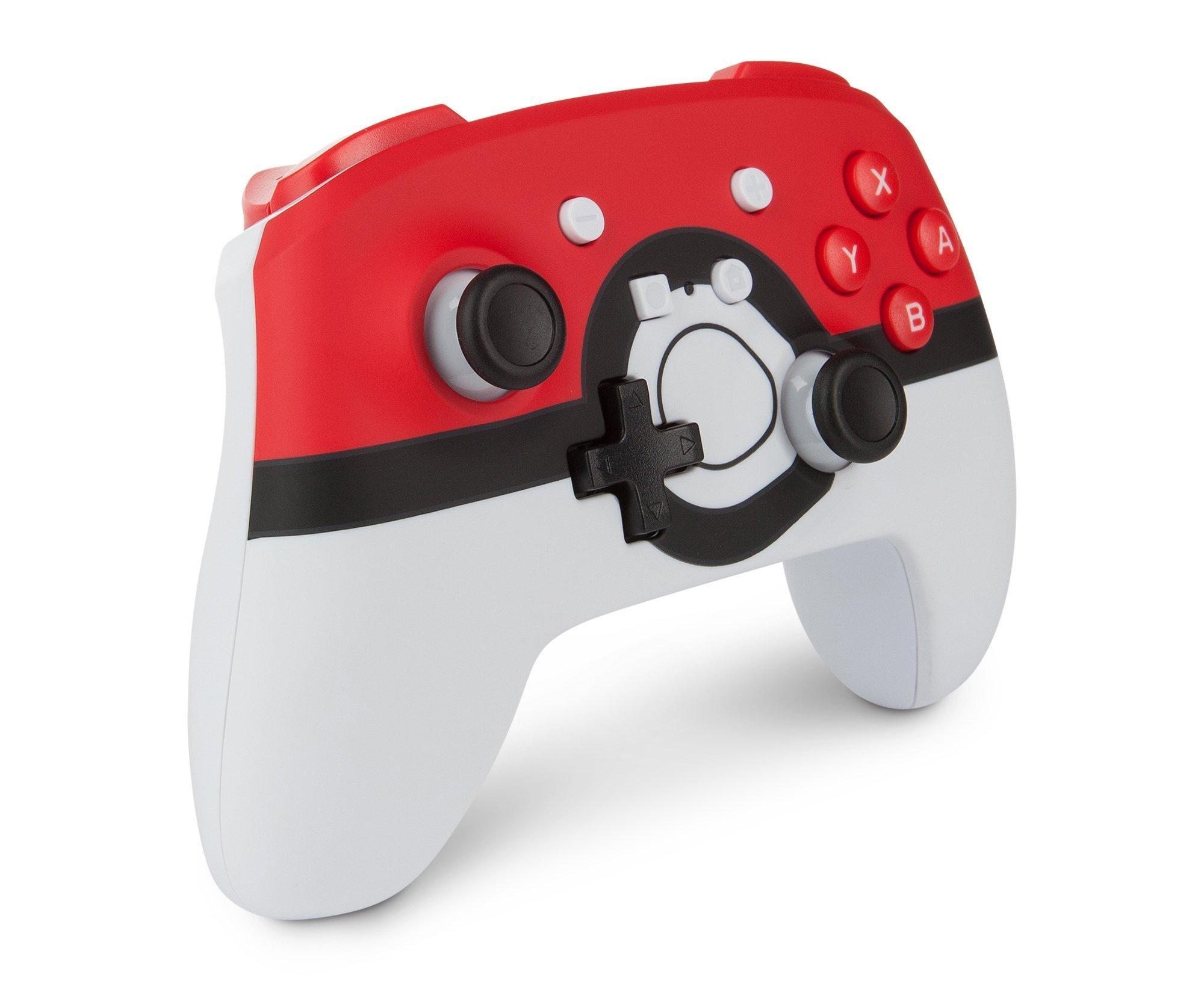 PowerA Enhanced Wireless Controller for Nintendo Switch Pokemon Poke Ball