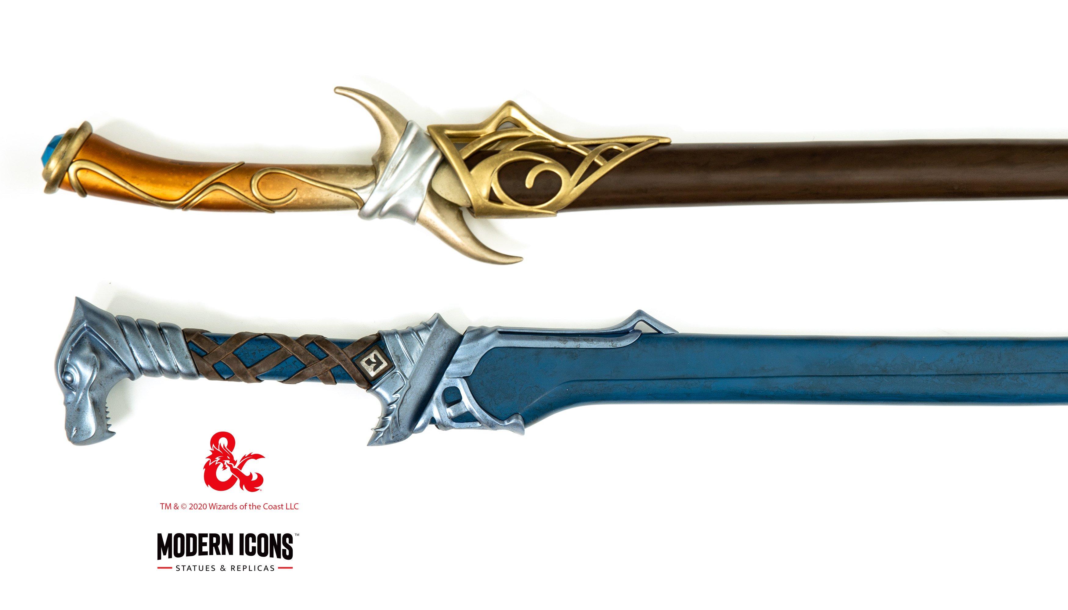 Dungeons and Dragons Drizzt Do'Urden Icingdeath and Twinkle Modern Icons Swords Set GameStop ...