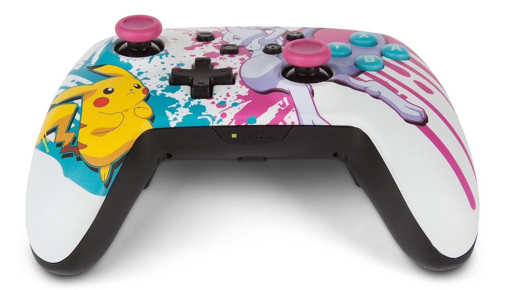 PowerA Enhanced Wireless Controller for Nintendo Switch Pokemon Battle