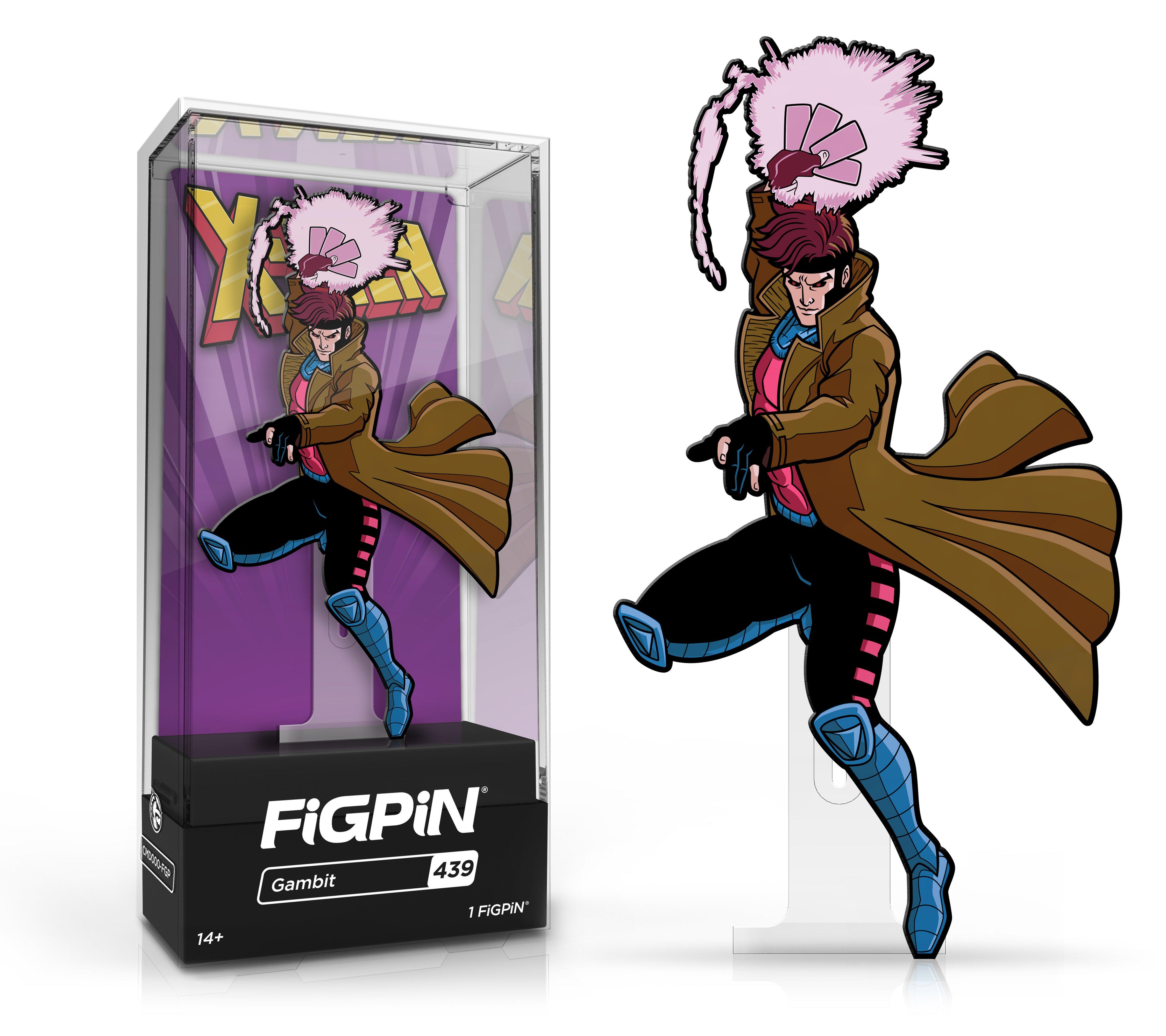 FiGPiN X-Men: The Animated Series Gambit Collectible Enamel Pin