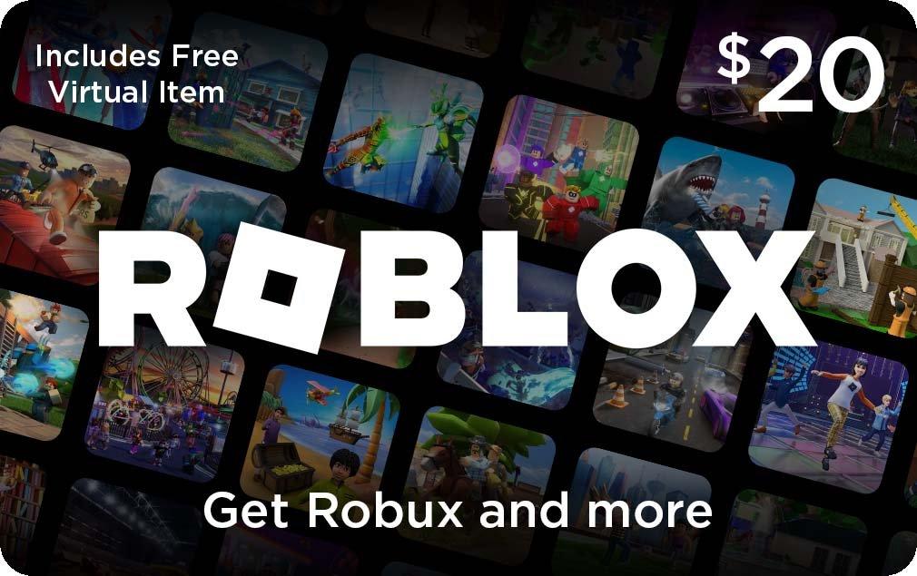 Roblox $20 [Includes Exclusive Digital Item] | Universal | GameStop
