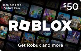 Roblox Gift Card 50 InComm GameStop