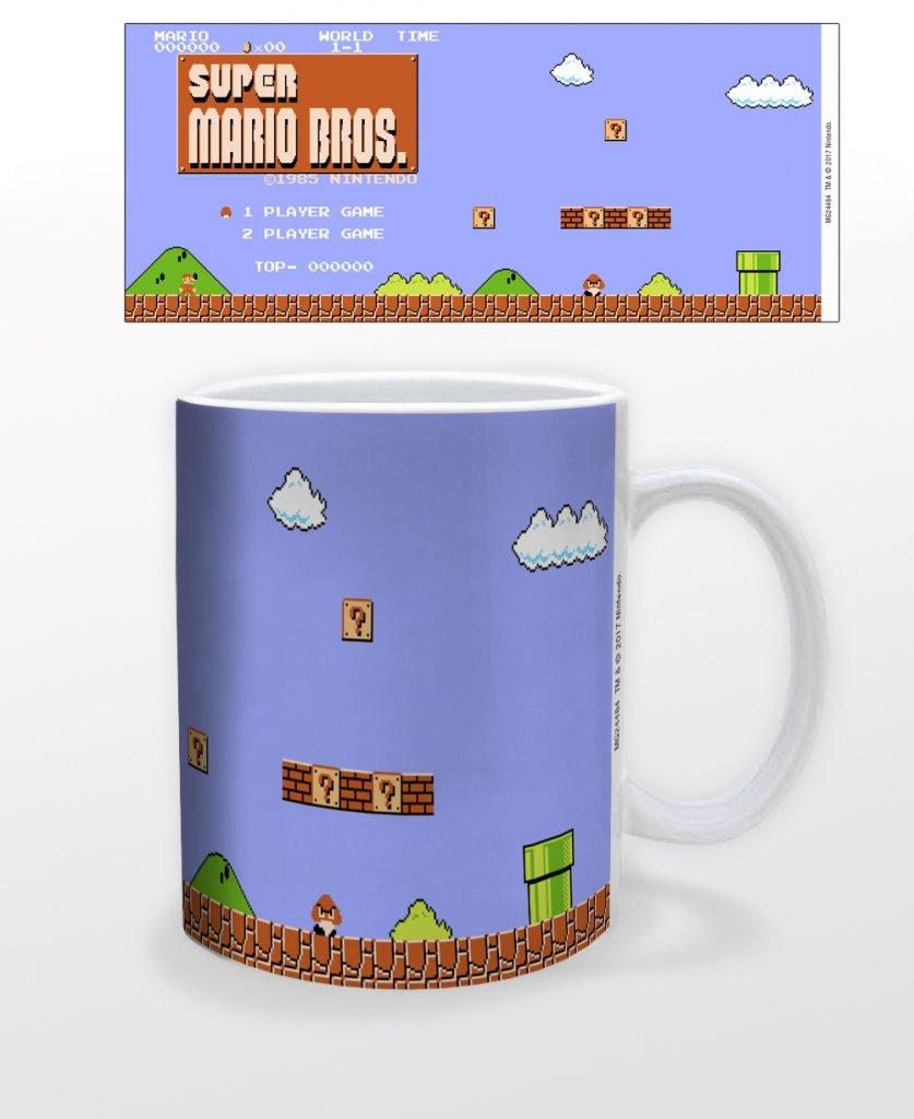 Super Mario Bros. Retro Title Screen Mug | GameStop