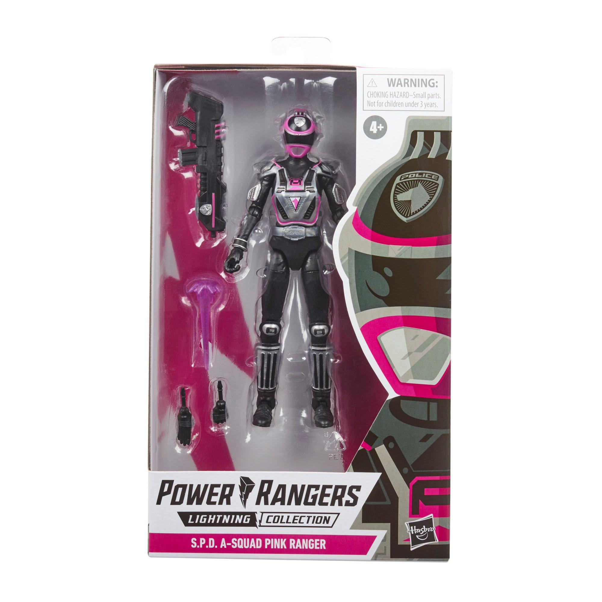 Hasbro Power Rangers: Space Patrol Delta Pink Ranger Lightning ...