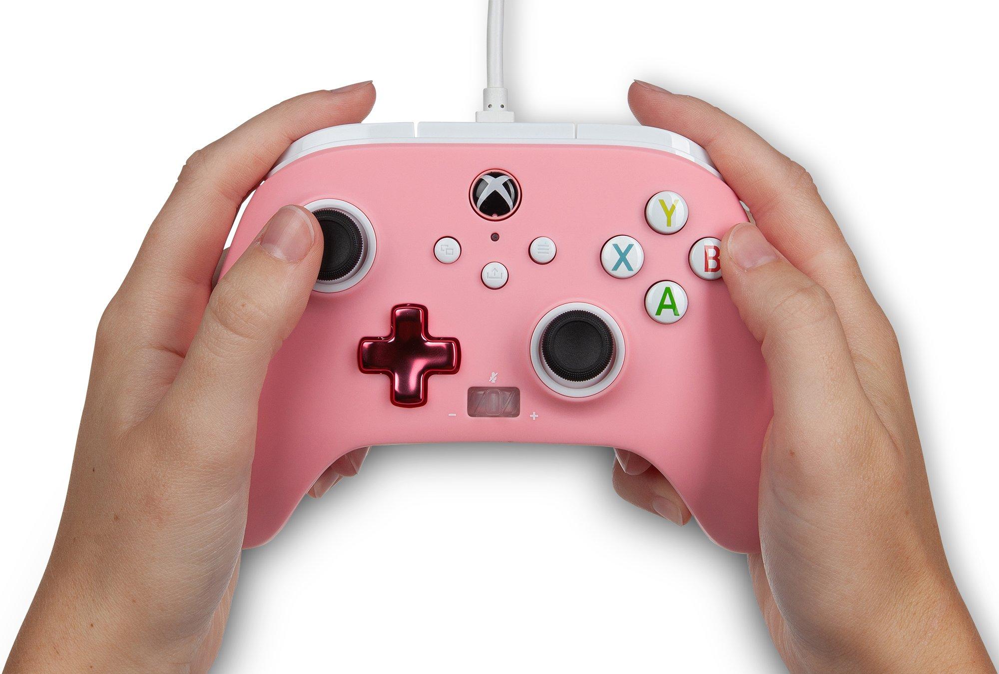 Powera Enhanced Wired Controller For Xbox Series X Pink