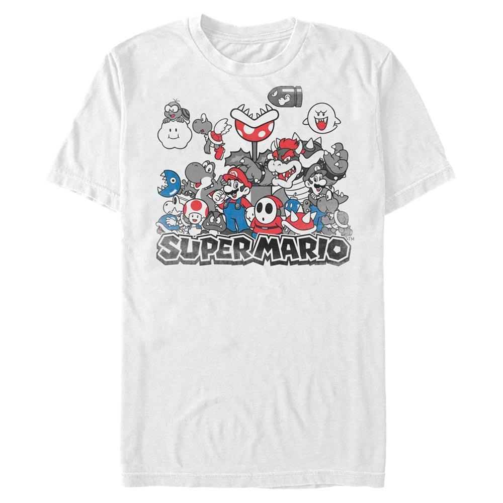 Boxlunch Nintendo Super Mario Character Portraits Kanji T Shirt