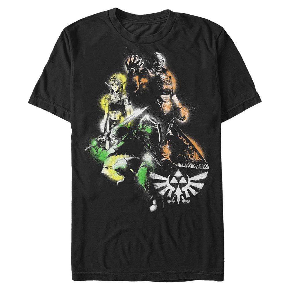 Boxlunch Nintendo The Legend of Zelda Pixelated Game Intro Tie-Dye T ...