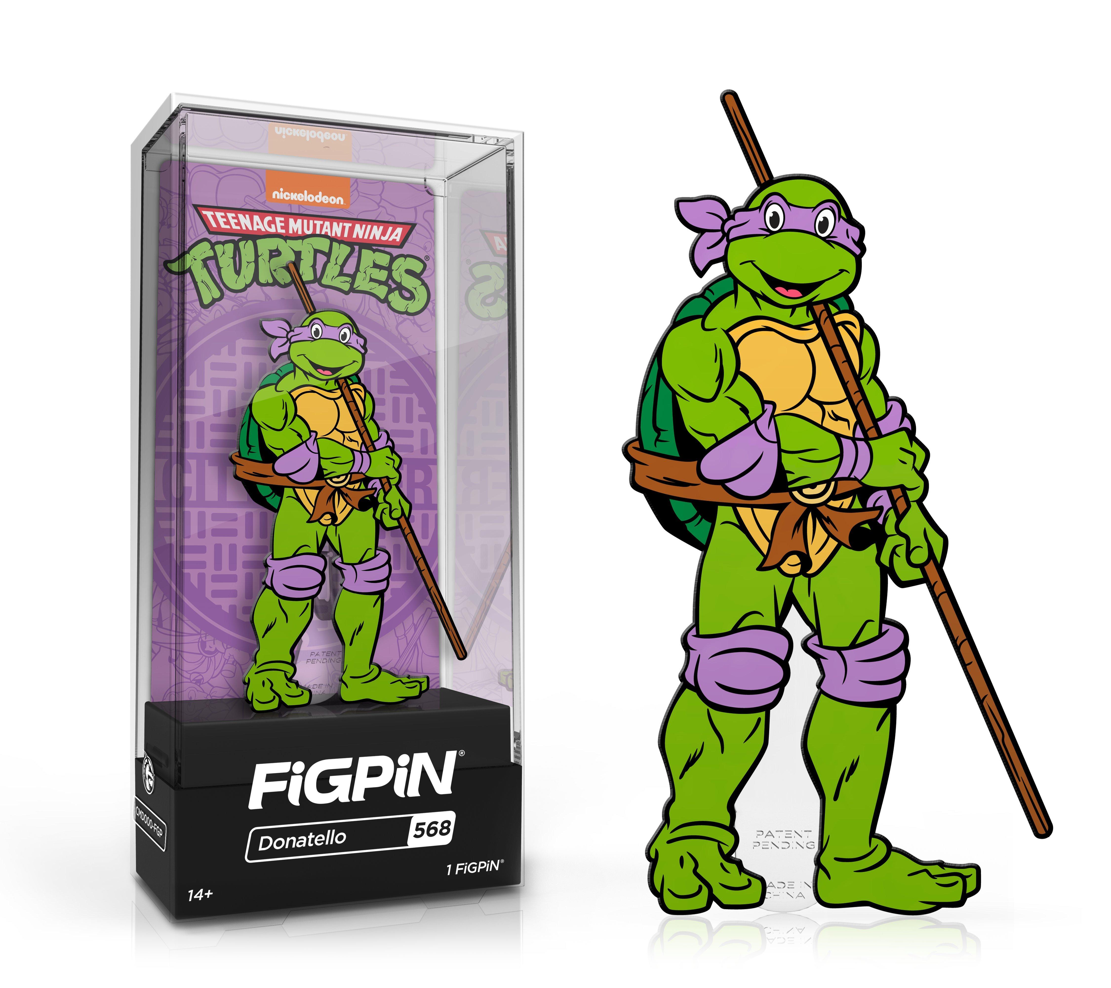 FiGPiN Teenage Mutant Ninja Turtles Donatello Collectible Enamel Pin