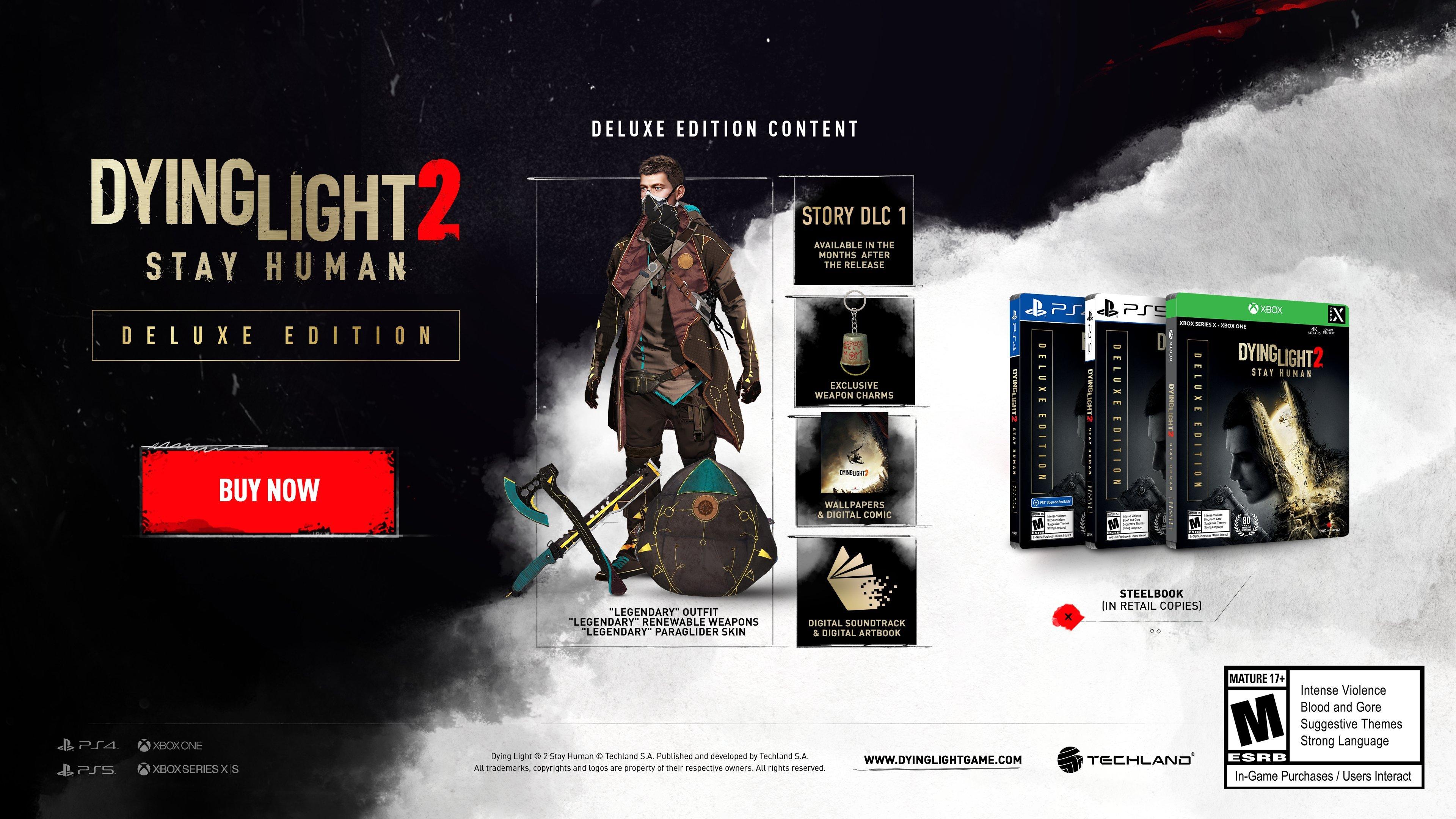 Dying Light 2 Stay Human Deluxe Edition Playstation 5