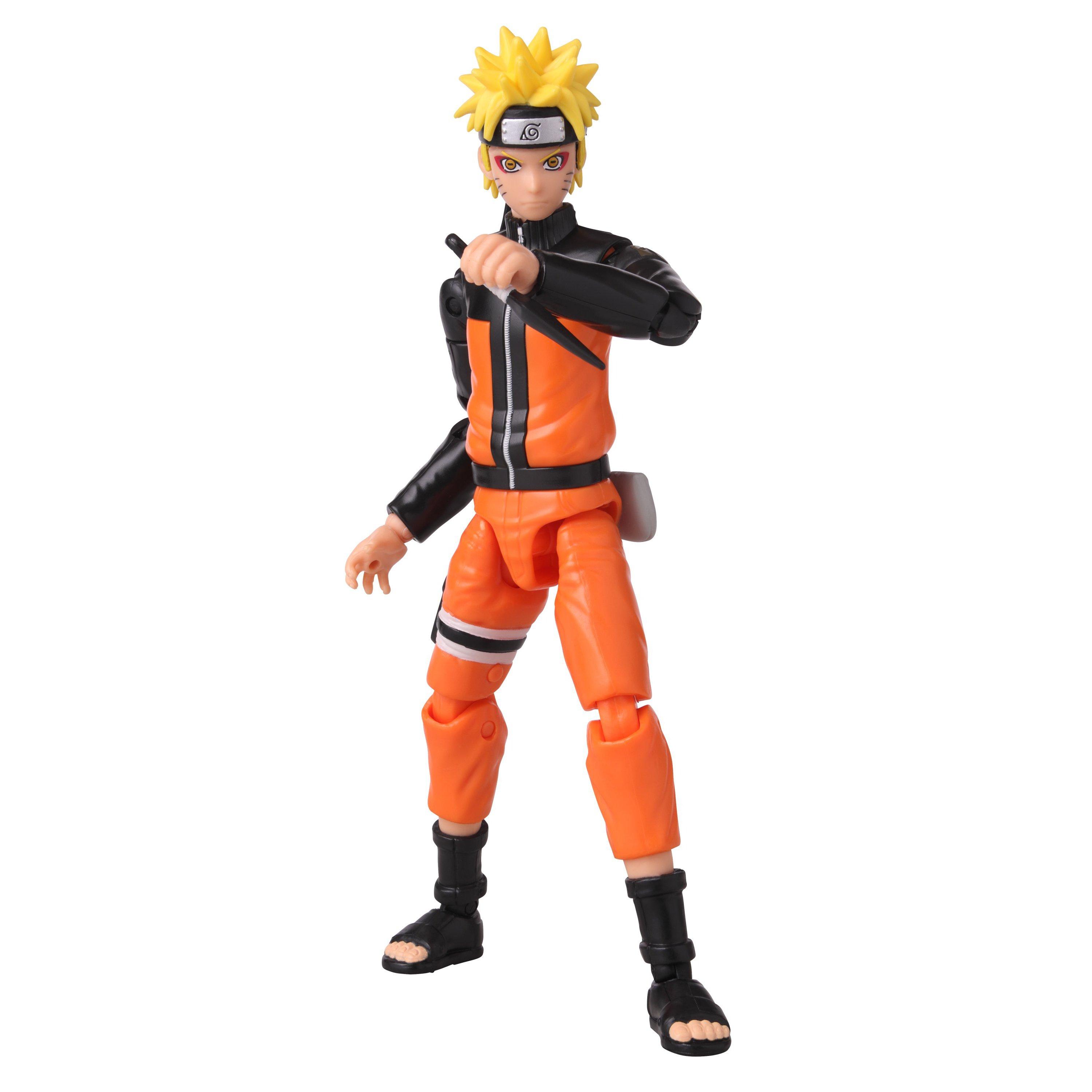 Bandai Naruto: Shippuden Naruto Uzumaki Sage Mode Anime Heroes 6.5-in ...