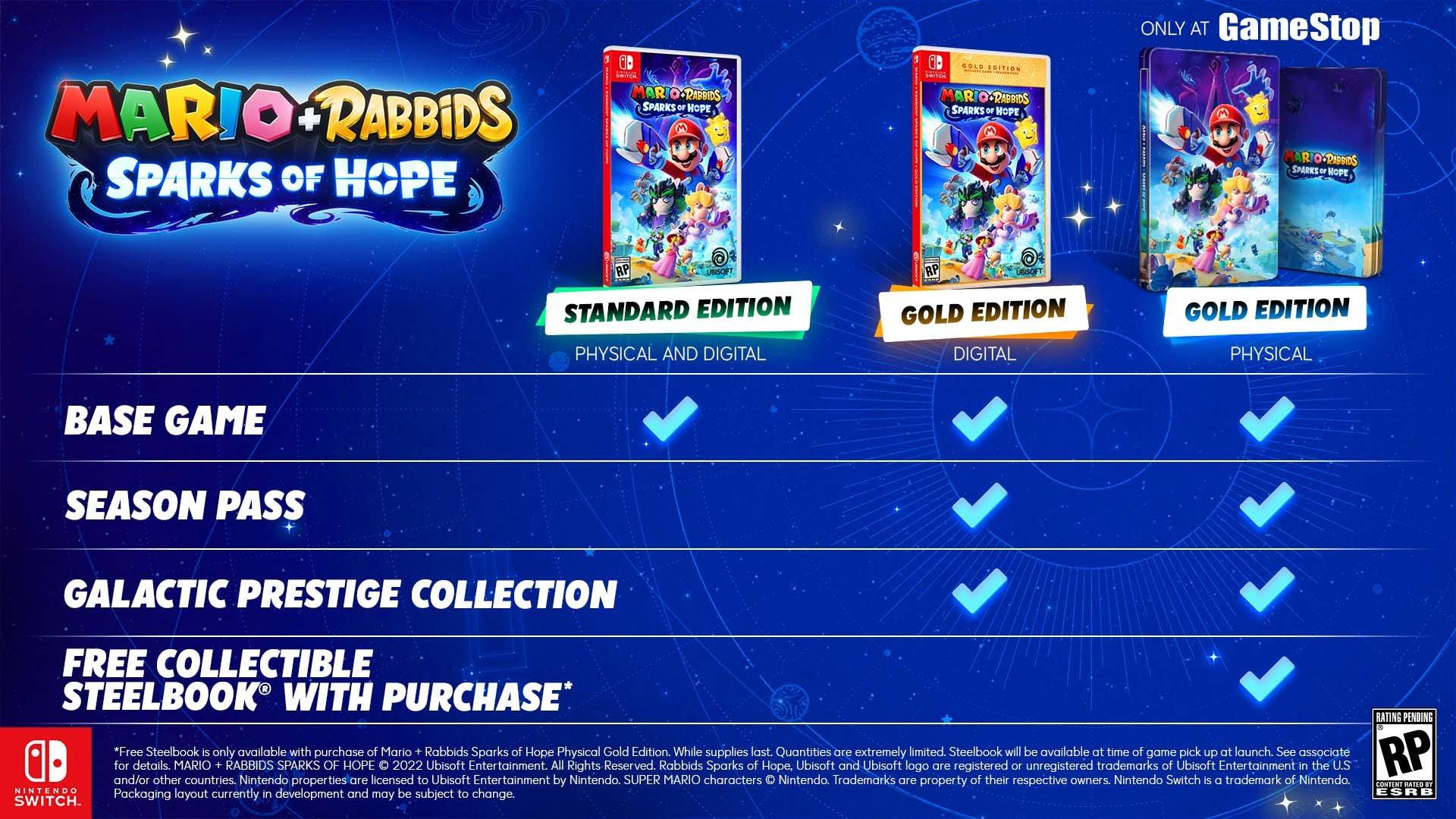 Mario Plus Rabbids Sparks of Hope - Nintendo Switch Mario Plus Rabbids Sparks of Hope - Nintendo Switch