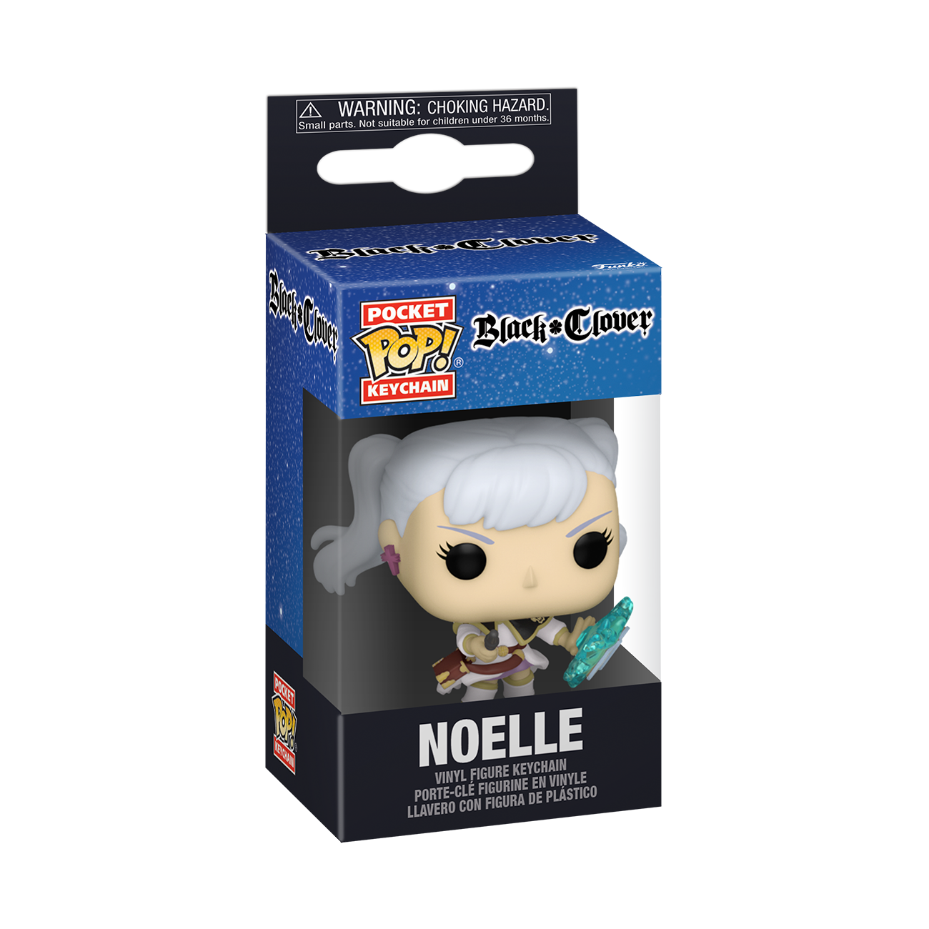 Funko Pocket POP!: Black Clover Noelle 4-in Vinyl Figure Keychain ...