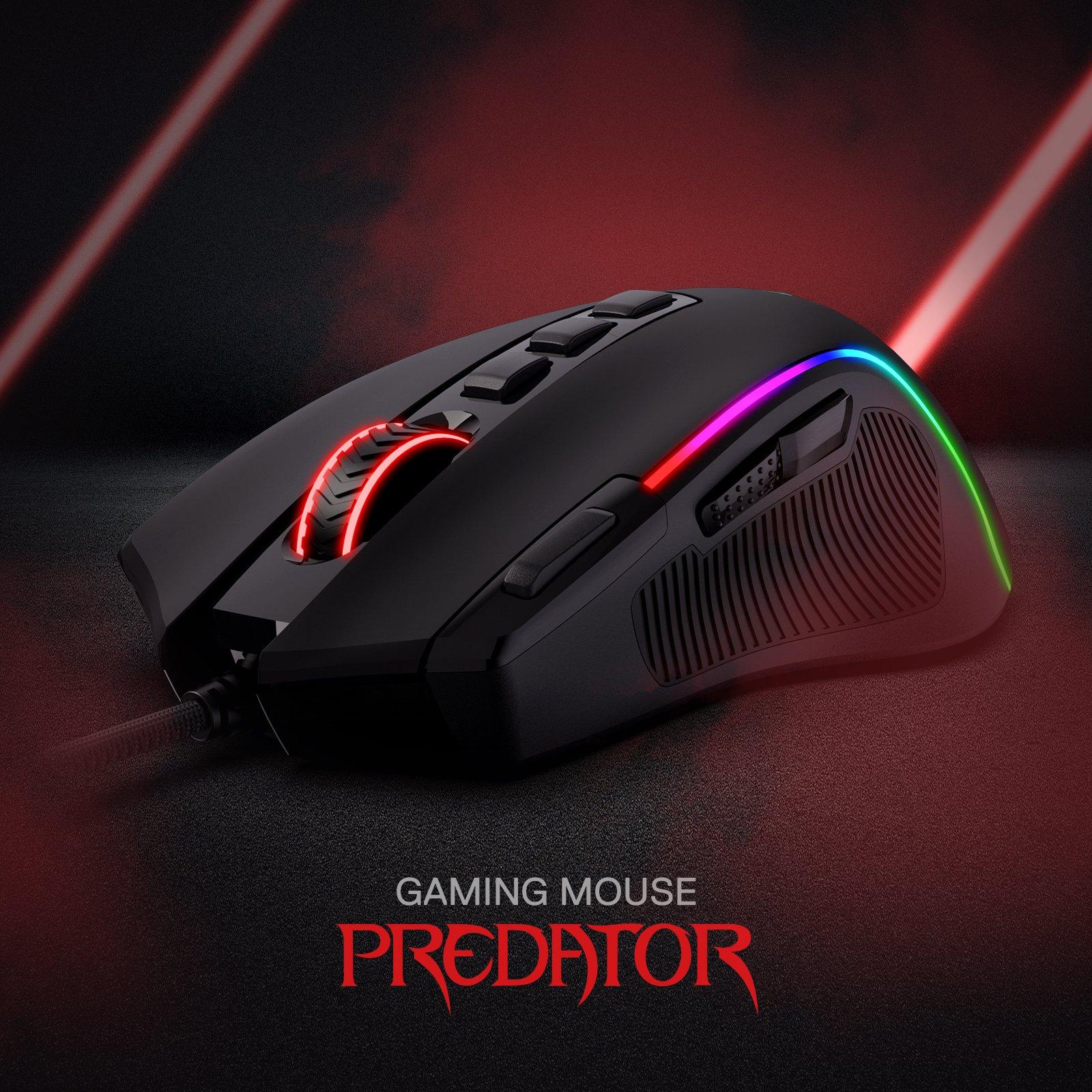 Redragon M612 Predator RGB Wired Optical Programmable Gaming Mouse