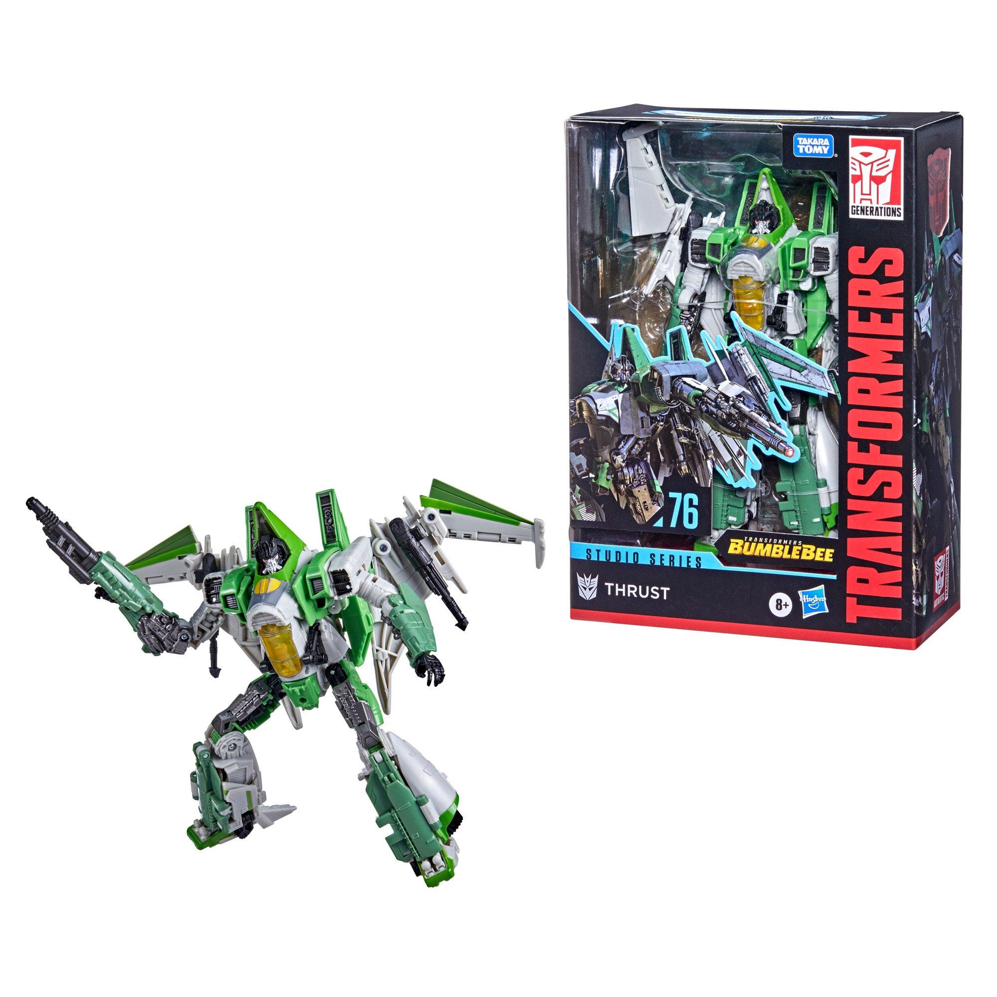 Transformers Studio Series 76 Voyager Transformers: Bumblebee Thrust ...