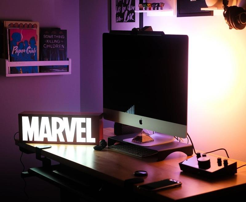 Toynk Marvel Official Logo Light Box