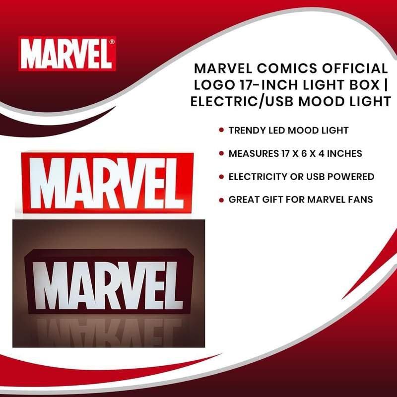Toynk Marvel Official Logo Light Box