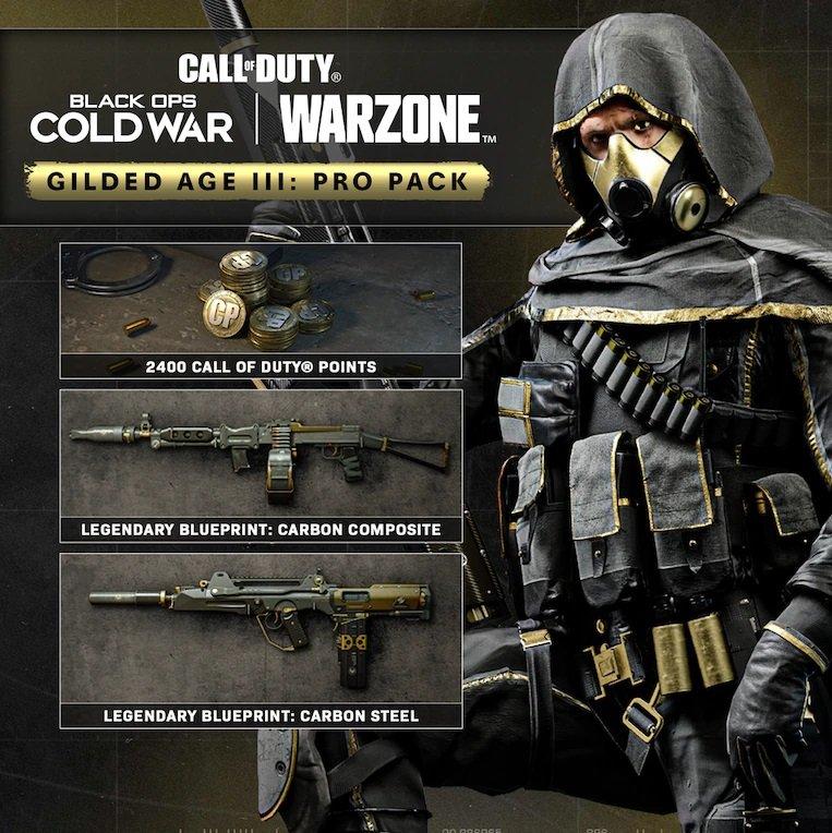 Call Of Duty Warzone Gilded Age Iii Pro Pack Playstation 4