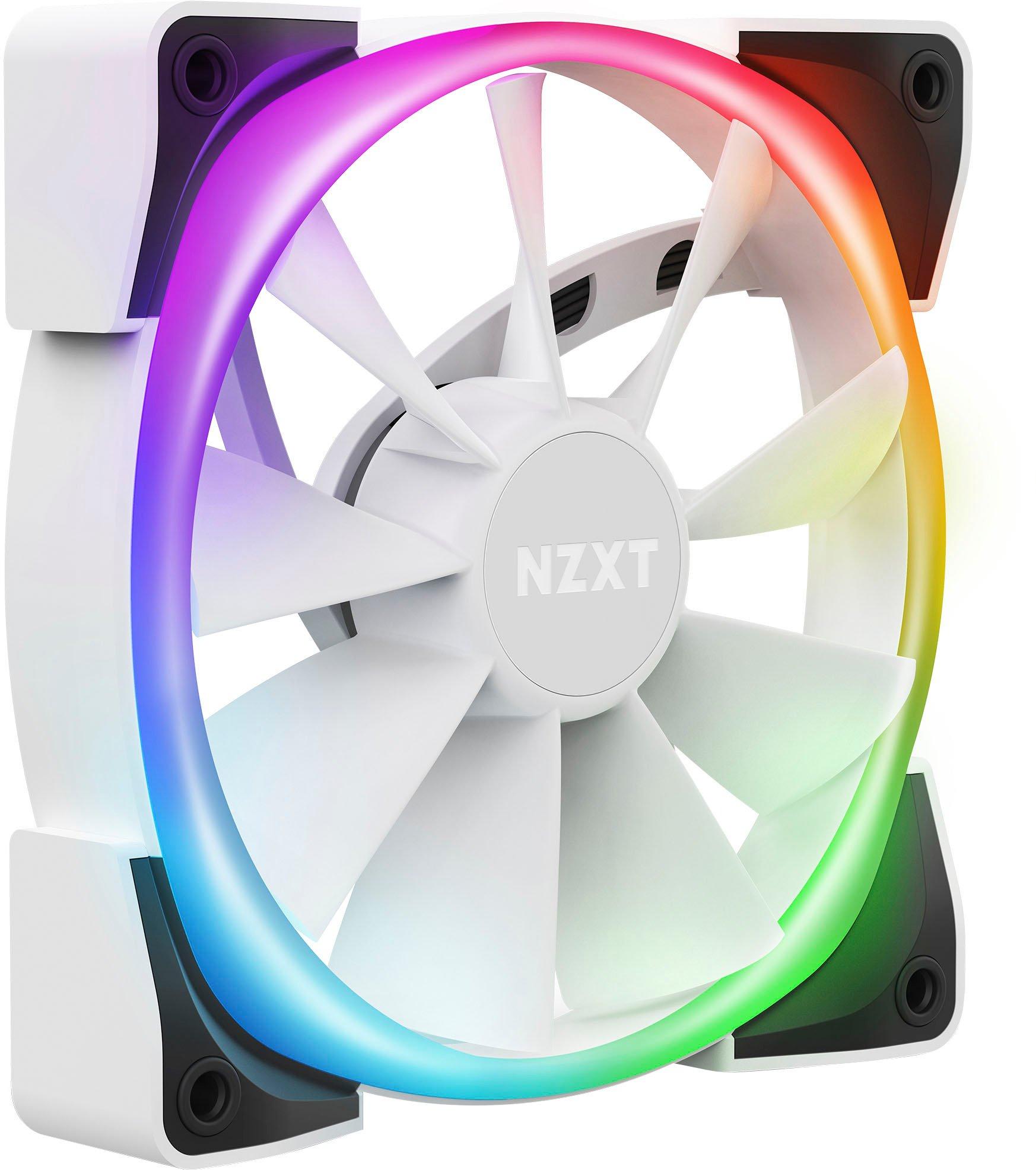 NZXT Aer RGB 2 120mm Computer Case Fan Triple Starter Pack ...