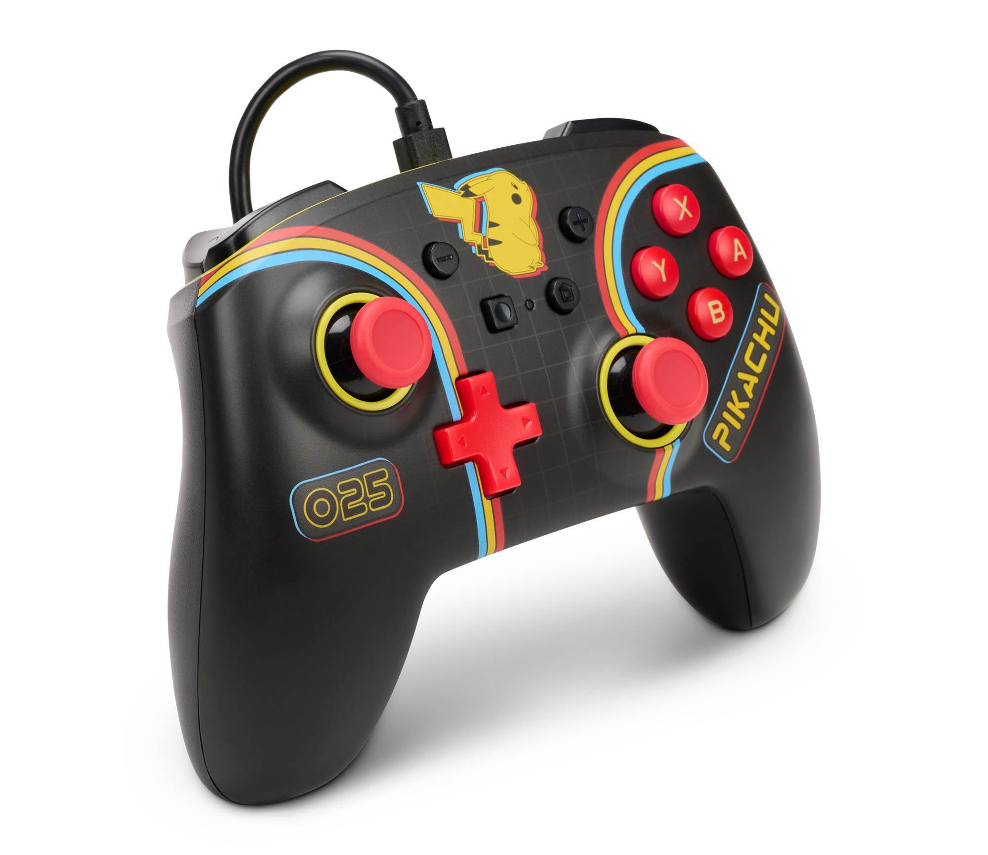 PowerA Enhanced Wired Controller for Nintendo Switch - Pokemon Pikachu ...