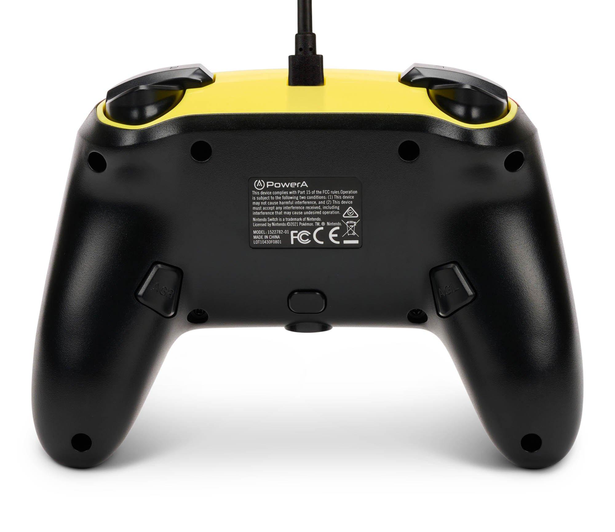 PowerA Enhanced Wired Controller for Nintendo Switch - Pokemon Pikachu ...