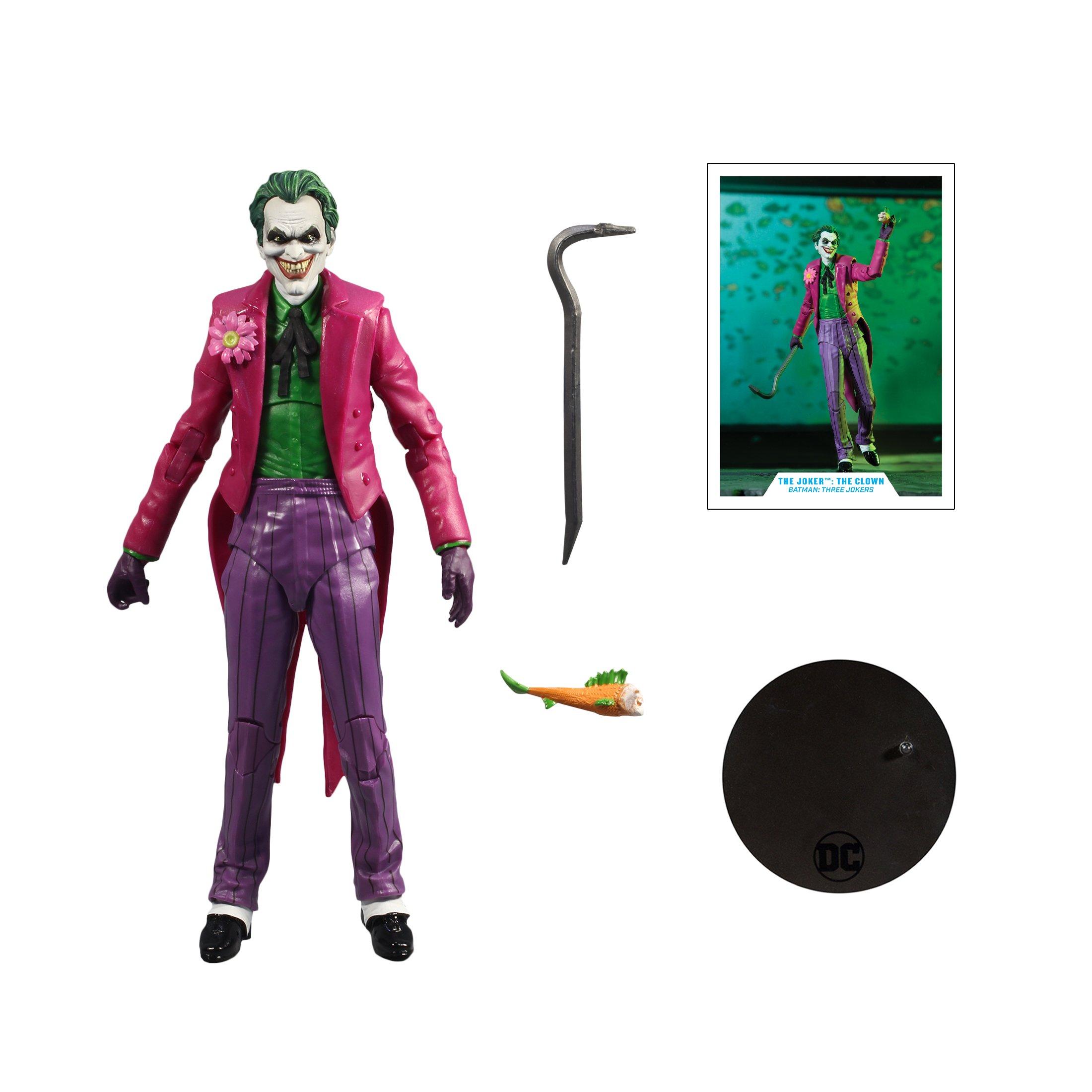 McFarlane Toys DC Multiverse The Joker: The Clown Three Jokers 7-In ...