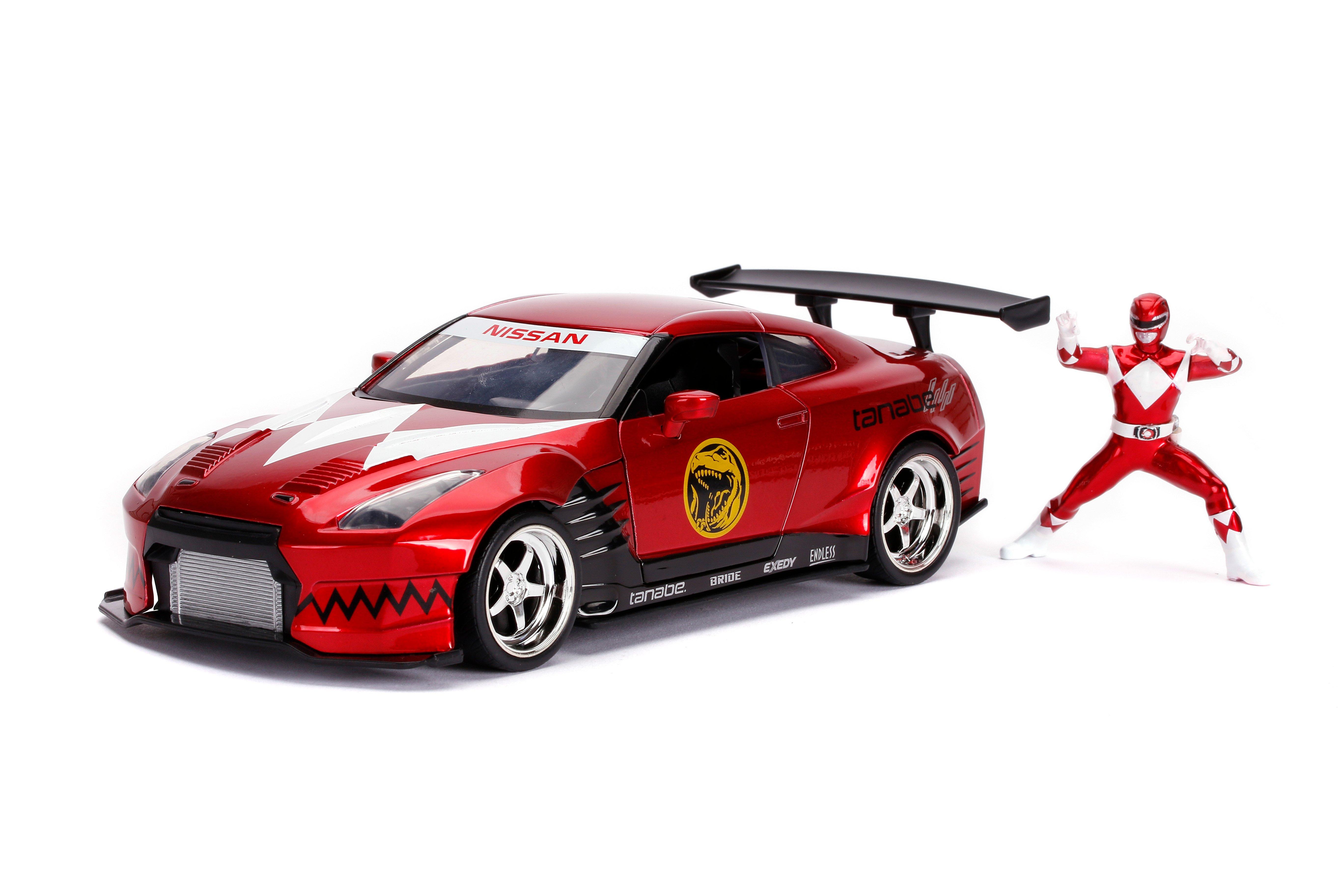 Jada Toys Hollywood Rides Power Rangers 2009 Nissan GT-R (R35) 1:24 ...