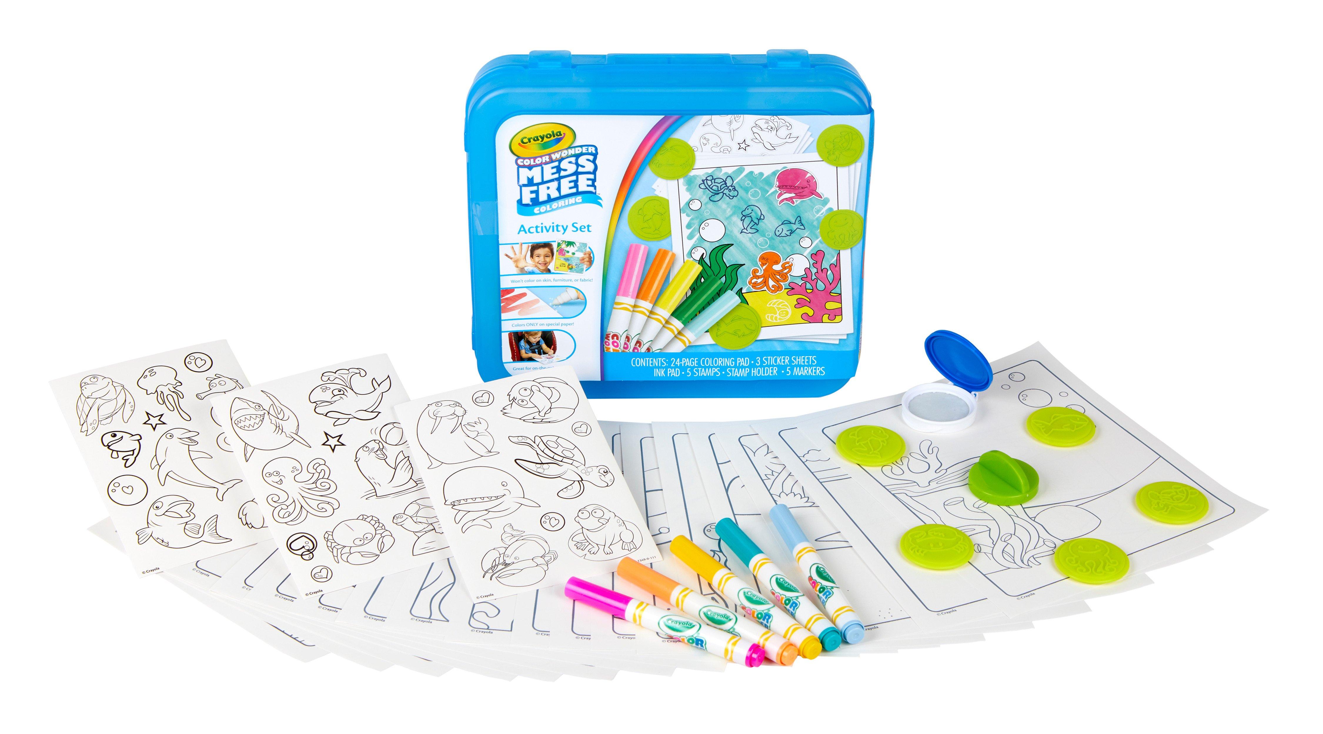 Crayola Coloring Activity Pages